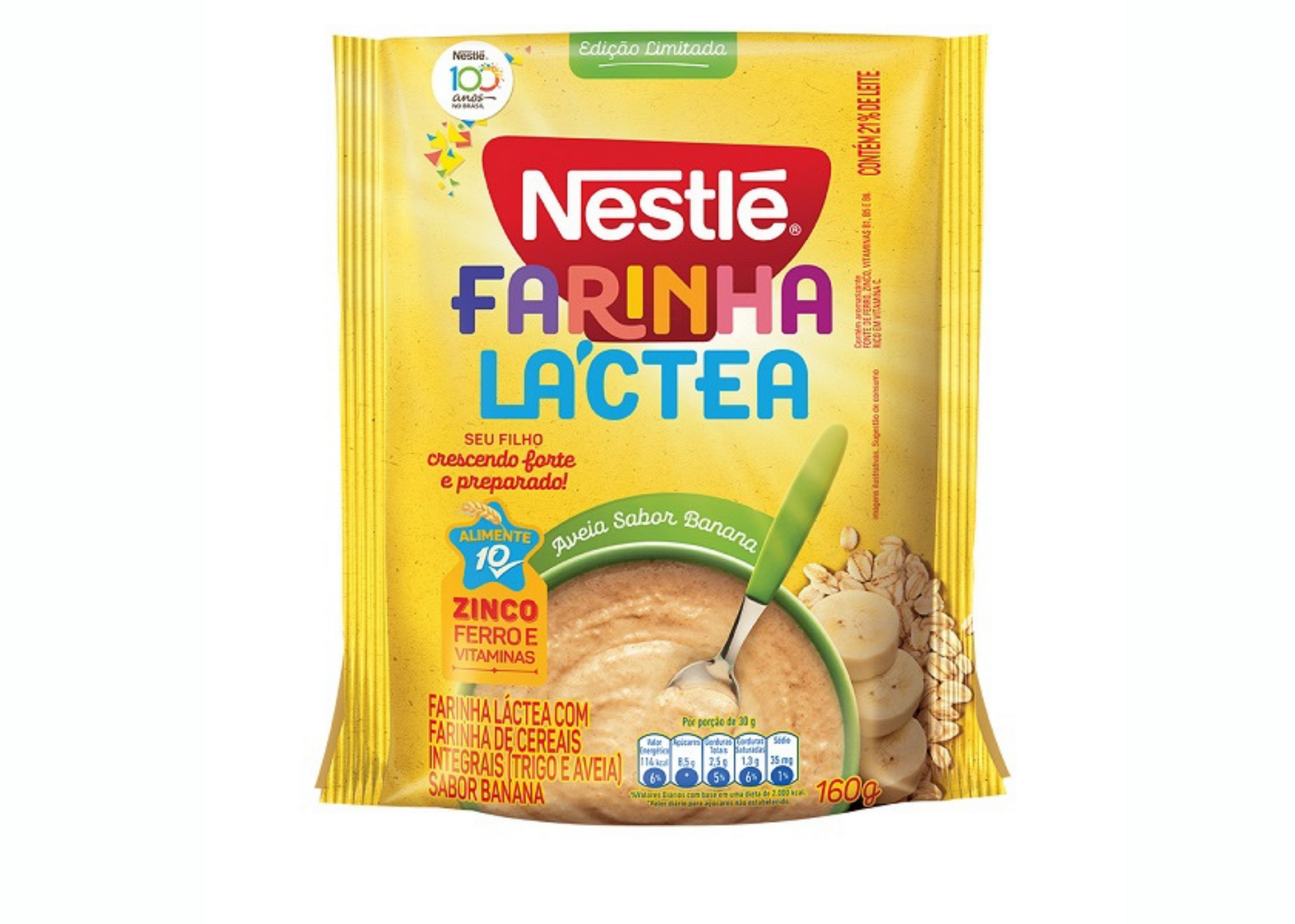 Farinha Láctea Nestlé apresenta nova versão sabor banana - iMom ...