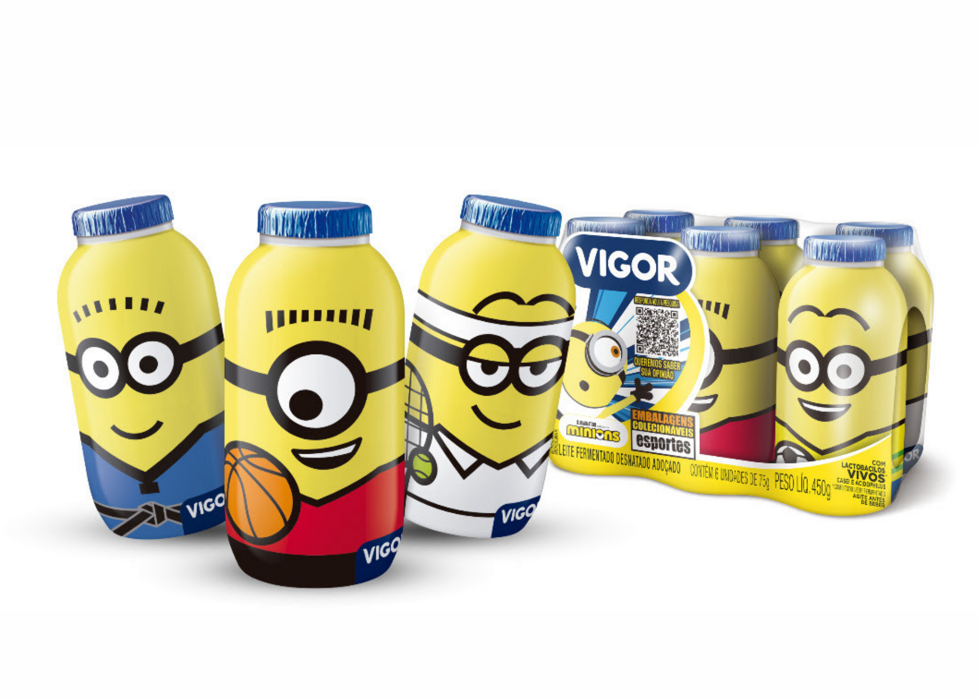 Vigor lança a coleção Esportes de leite fermentado - iMom - Inspirando ...